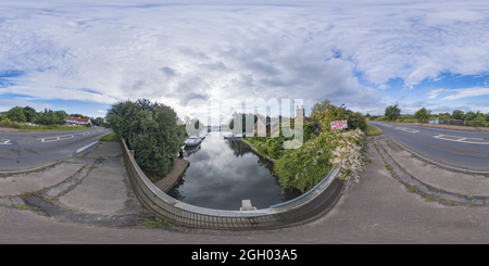 360° view of Wayford Bridge over the River Ant in the small village of ...