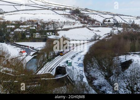 Snow, Pennines, West Yorkshire Stock Photo - Alamy