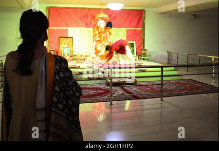 Pitra Parvat Hanuman Statue Indore MP India Stock Photo - Alamy