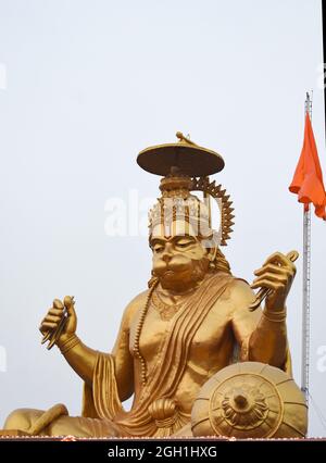 Pitra Parvat Hanuman Statue Indore MP India Stock Photo - Alamy