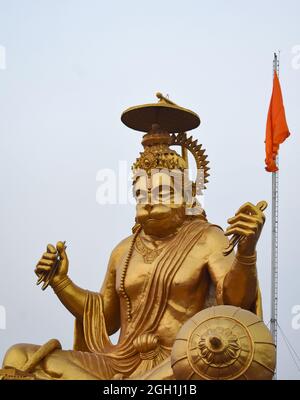 Pitra Parvat Hanuman Statue Indore MP India Stock Photo - Alamy
