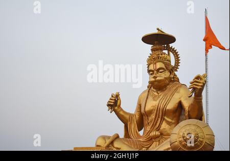 Pitra Parvat Hanuman Statue Indore MP India Stock Photo - Alamy