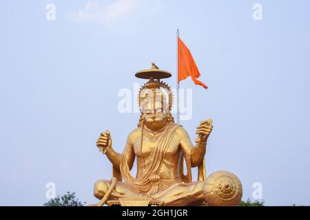 Pitra Parvat Hanuman Statue Indore MP India Stock Photo - Alamy