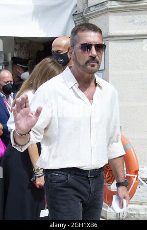 Antonio Banderas arriving at the Excelsior Hotel as part of the 78th ...