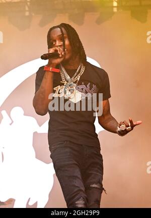 Napa, California, 3 September, 2021 - Polo G performance at the 2021 ...