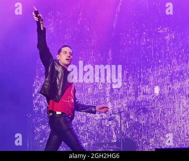 Rapper G-Eazy performs at the 2021 BottleRock Napa Valley Music ...