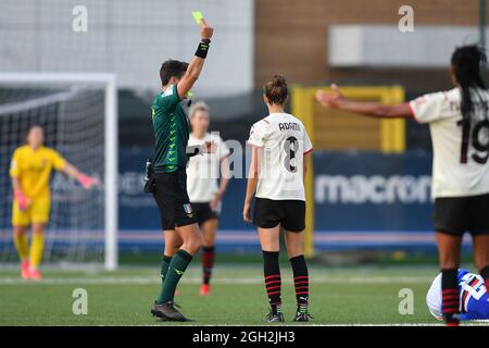 The Referee of the match Niccolo' Turrini of Florence during UC ...