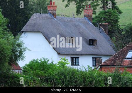 Shroton or Iwerne Courtney in north Dorset, England, UK Stock Photo - Alamy