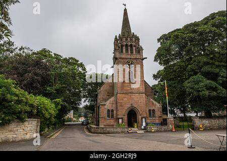 St Ebba / St Aebbe Anglican Parish Church of Beadnell Stock Photo - Alamy