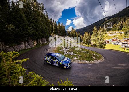 87 BERNARDI Florian, CASTEX Xavier, Renault Clio RS line, action ...