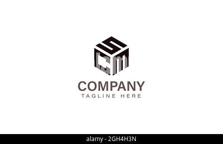 SCM logo. SCM letter. SCM letter logo design. Initials SCM logo linked ...