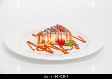 slice of cake, leche plan Stock Photo - Alamy