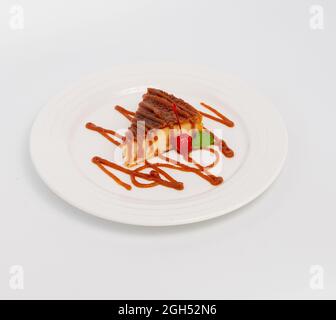 slice of cake, leche plan Stock Photo - Alamy