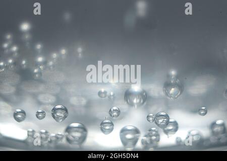 water drops with selective focus gray and black background Stock Photo ...