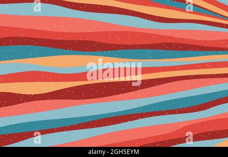 Color overlapping stripes background. Colorful lines composition for ...