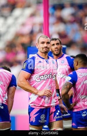 Romain BRIATTE of Stade Francais during the Top 14 , Playoffs match ...
