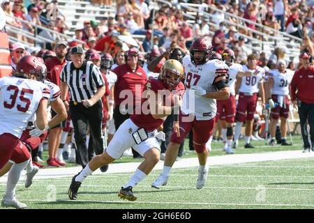Saturday September 4, 2021: Colgate Raiders head coach Stan Dakosty ...