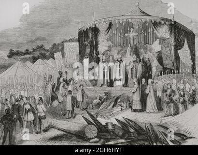 History of Spain. Battle of Covadonga, 722. It was the first victory ...