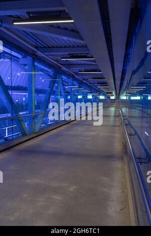 Pickering Pedestrian Bridge is a bridge that brings train passengers to ...