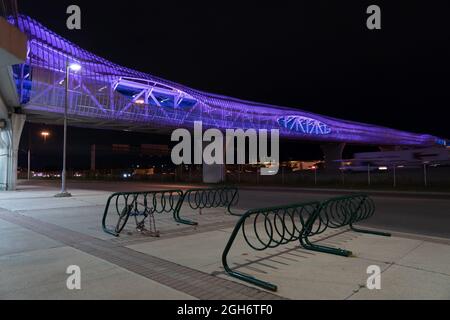 Pickering Pedestrian Bridge is a bridge that brings train passengers to ...