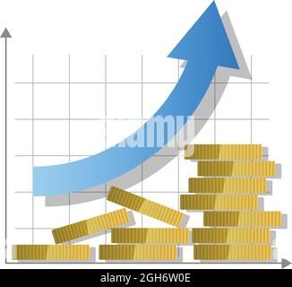 Grow up chart icon, simple style Stock Vector Image & Art - Alamy