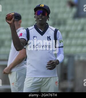 Birmingham, UK. 05th Sep, 2021. Hampshire in bat (2nd innings) Men's ...