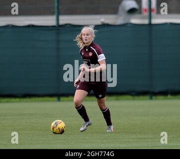 Edinburgh, UK. 05th Sep, 2021. Hannah Coakley (Hamilton Academical, #4 ...