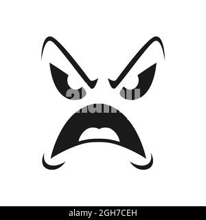 White ghost with black eyes and tongue sticking out, perfect for ...