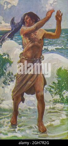 Jonah book of the Bible Stock Photo - Alamy