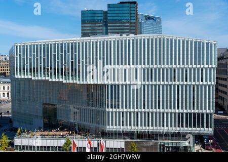 Oslo Norway got a new public library building in 2020. Deichman ...