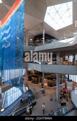 Oslo Norway got a new public library building in 2020. Deichman ...