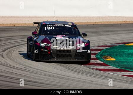 Drivers: Stephane Perrin, Mathieu Detry and James Kaye of AC Motorsport ...