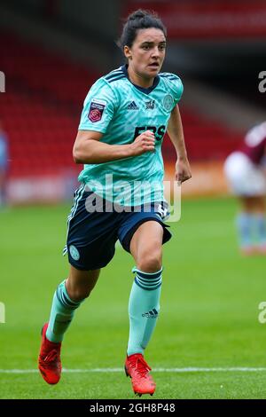 Leicester City's Jessica Sigsworth during the Barclays FA Women's Super ...