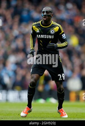 Demba Ba of Chelsea during the Barclays Premier League match between ...