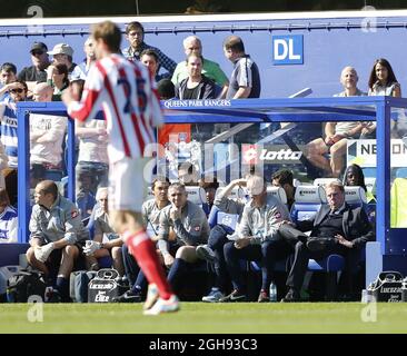 PETER CROUCH CELEBRATES STOKE CITY V MANCHESTER CITY BRITANNIA STADIUM ...