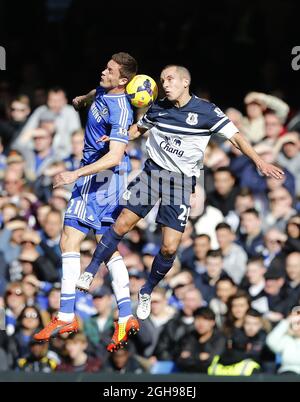 Chelsea's Nemanja Matic during the Barclays Premier League match at ...