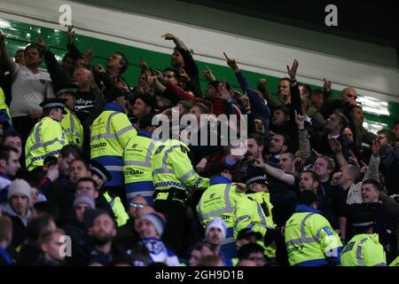 Scotland fans ahead of an international friendly match at Hampden Park ...