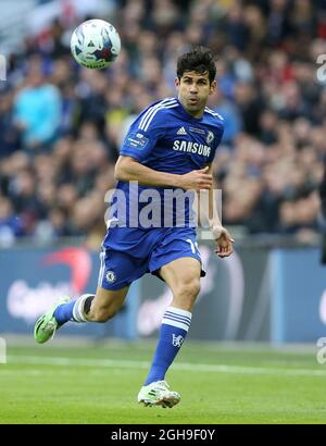 Diego Costa during the FA Cup match between Chelsea and Manchester ...