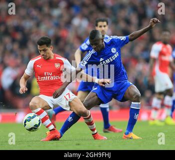 Alexis Sanchez of Arsenal during the Premier League Arsenal V Watford ...