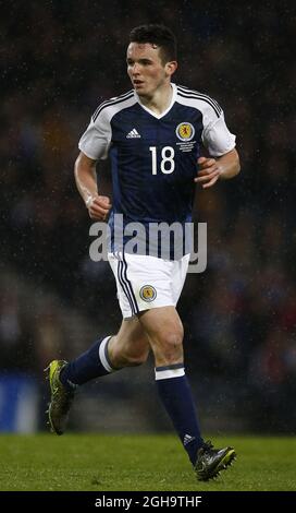 John McGinn of Scotland during the Vauxhall International Challenge ...