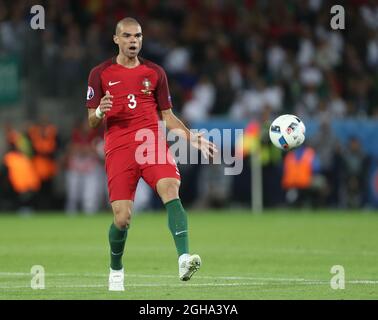 Pepe of Portugal during the UEFA European Championship 2016 match at ...