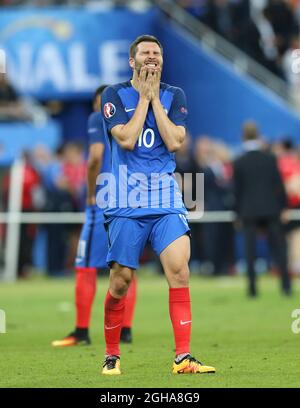 Andre-Pierre Gignac (France) ; July 10, 2016 - Football : Uefa Euro ...