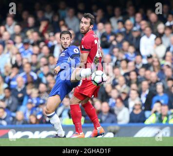 Leicester City's Christian Fuchs Stock Photo - Alamy