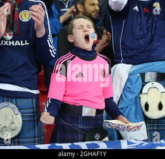 Scotland fan during the FIFA World Cup Group C match at the Boston ...