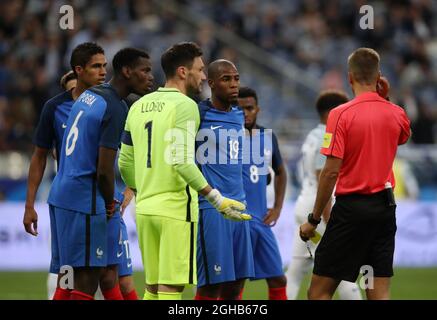 Referee David Massa during the International Friendly at the Stade de ...