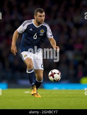 Scotland's James McArthur during the World Cup Qualifying Group F match ...