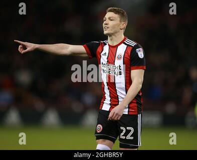 Caolan Lavery of Sheffield Utd during the pre season friendly at the ...