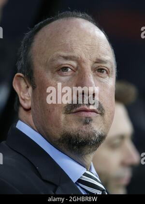 Newcastle United manager Rafael Benitez during the Premier League match ...