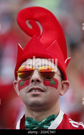 A Morocco ahead of the FIFA World Cup Group C match at the Boston ...