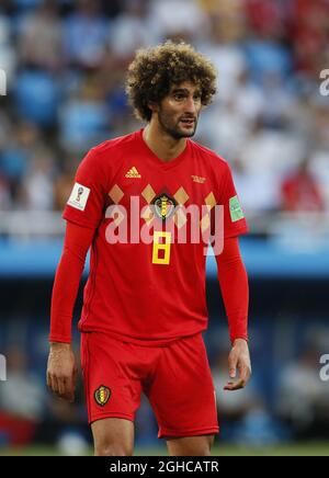 Belgium's Marouane Fellaini in Soccer World Cup 2014 First round Group ...